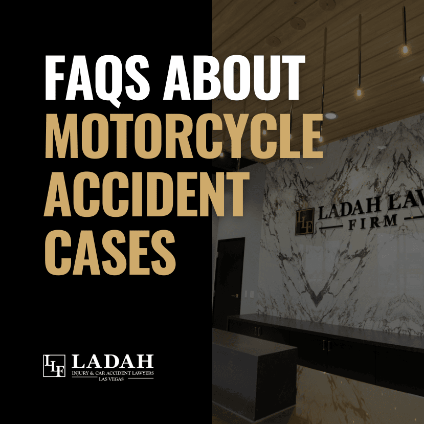 FAQs About Motorcycle Accident Cases | Ladah Law Firm